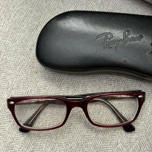 Ray-Ban | Accessories | Rayban Eyeglasses Rb55 2023 Dark Burgundy ...